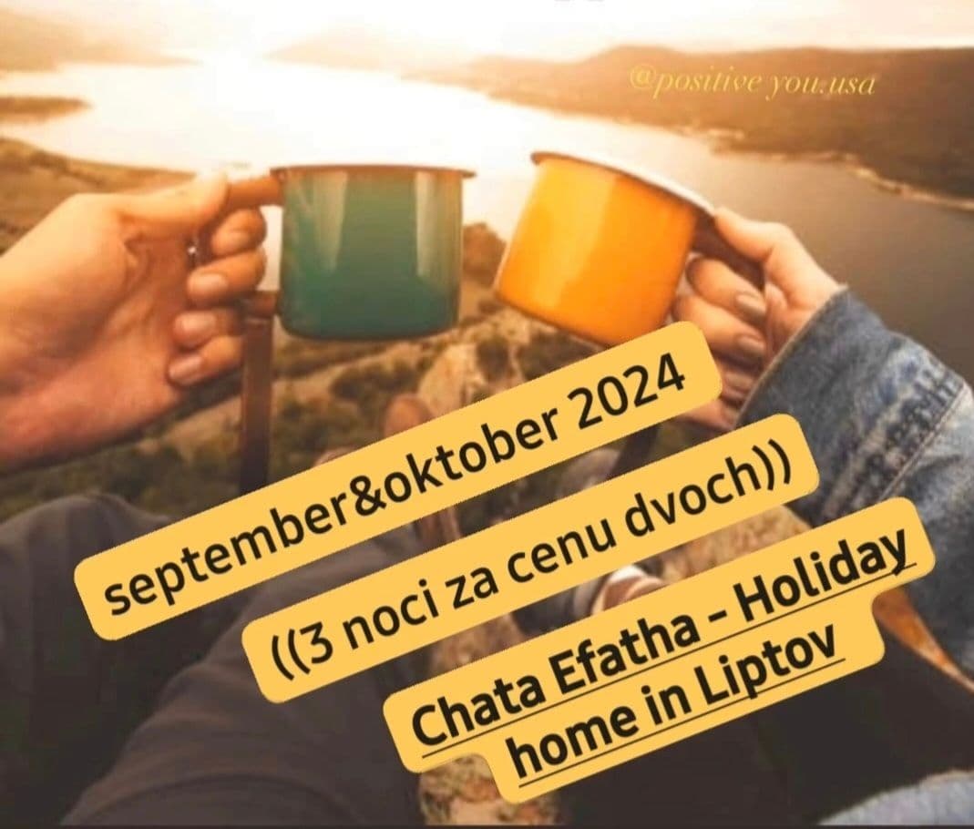 Chata Efatha - holiday home - Svätý Kríž