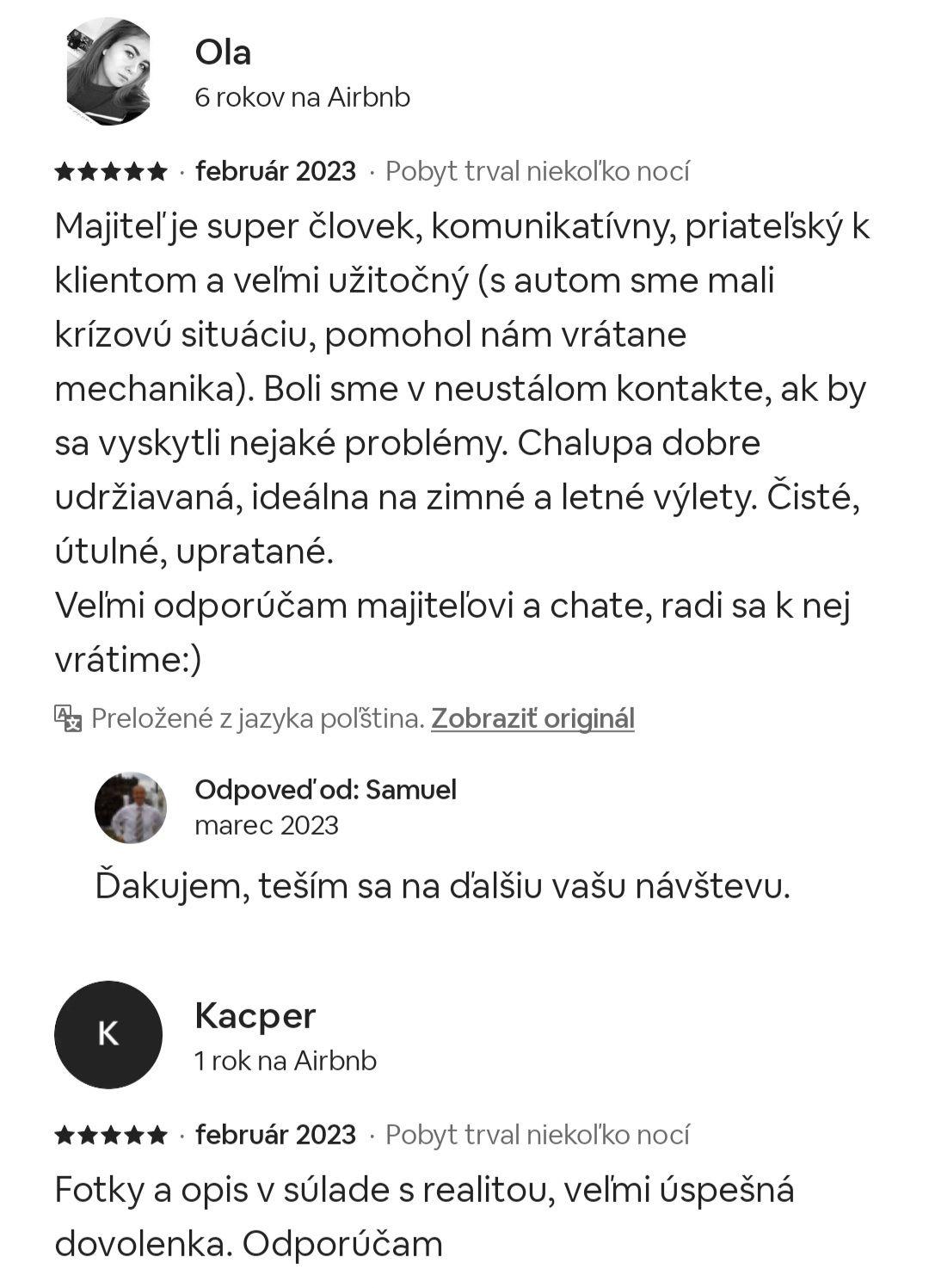 Chata Efatha - holiday home - Svätý Kríž