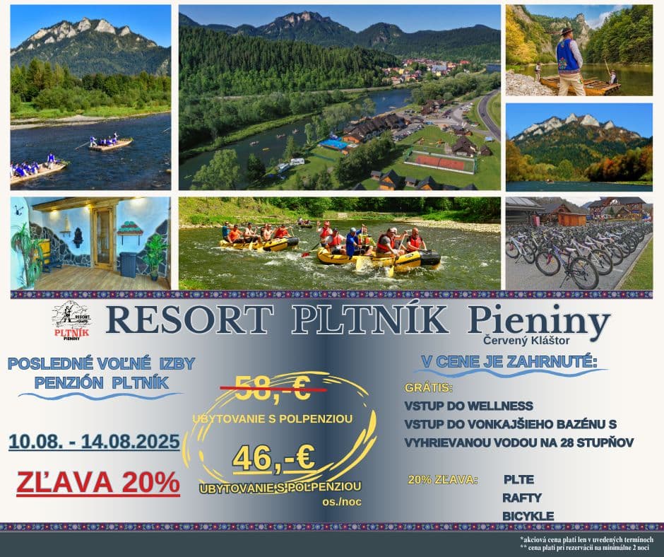 Resort Pltník - Goralské Drevenice Pieniny - Červený Kláštor