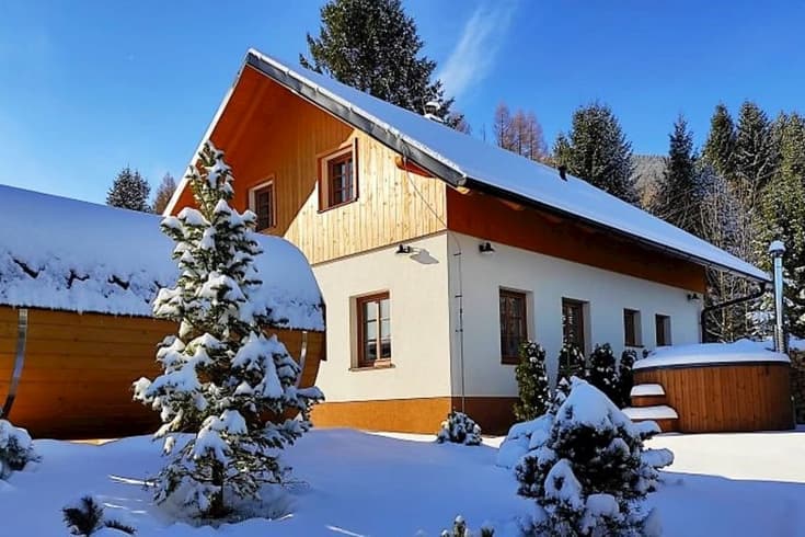 Chaty a chalupy s koupací kádí Velké Losiny